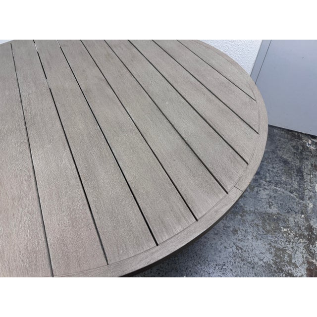 Restoration Hardware Aegean Teak In/Outdoor Dining Table | Chairish