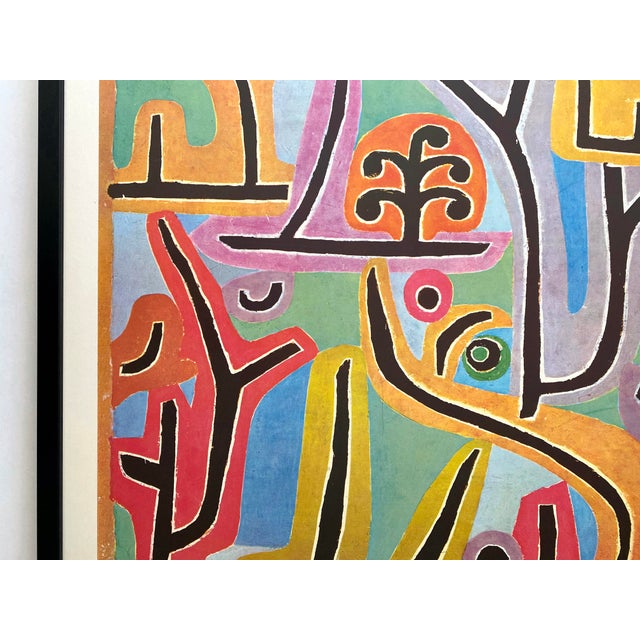 Paul Klee Vintage 1959 Mid Century Modernist Lithograph Print Framed ...