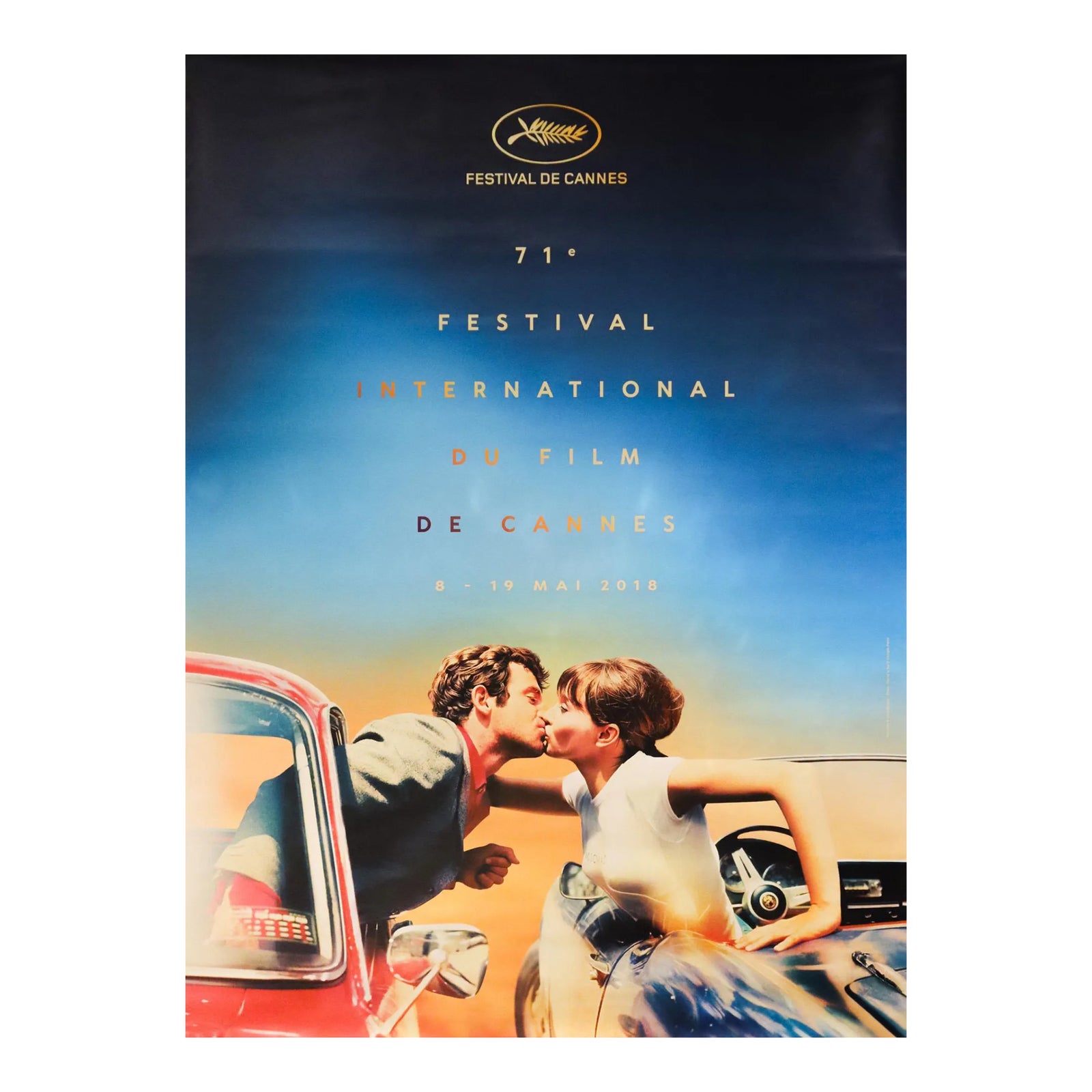 2018 Official Cannes Film Festival Poster - 71e Festival International ...