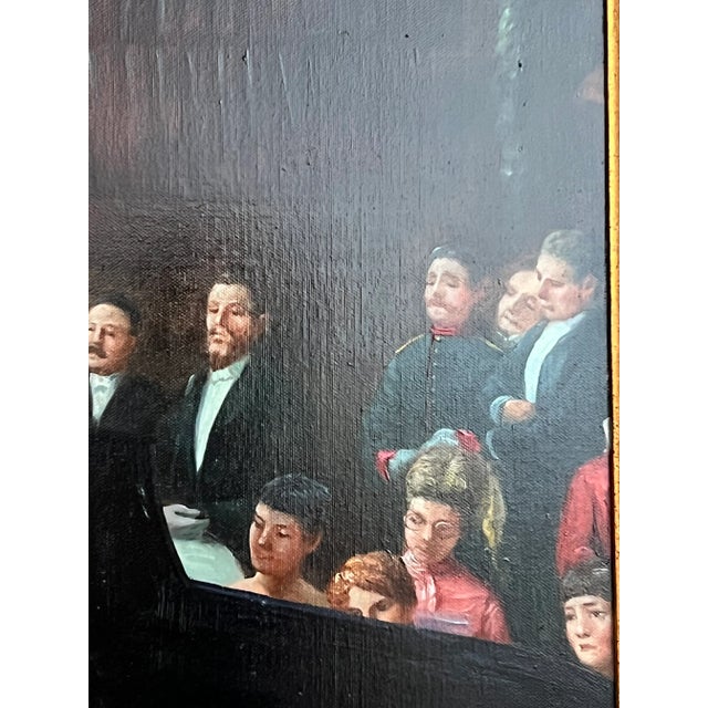 Oversized Late 20th Century Original Signed and Framed Oil Painting of ...