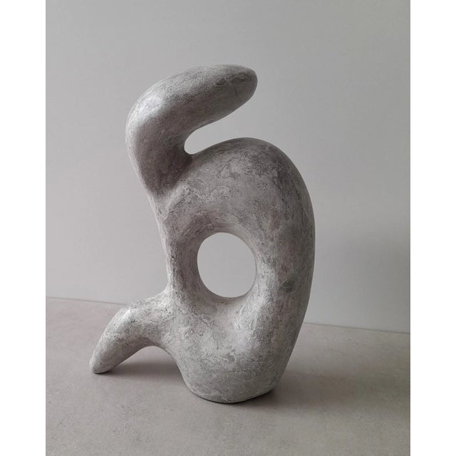 "Aspersis" Organic Modern Abstract Concrete Sculpture | Chairish
