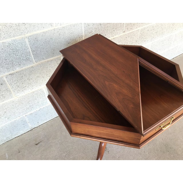 Henkel Harris Wild Black Cherry Jefferson Table - Finish 24 | Chairish