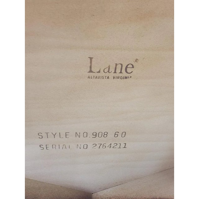 Mid Century Modern Lane Furniture Side End Table With Weave Front ...