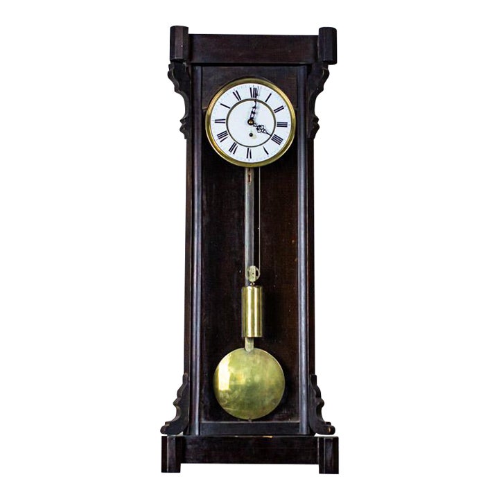 19th-Century Pendulum Wall Clock | Chairish