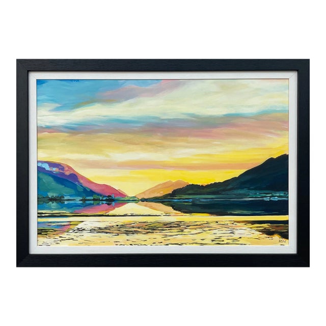 Angela Wakefield, Colourful Landscape Painting of the Scottish ...
