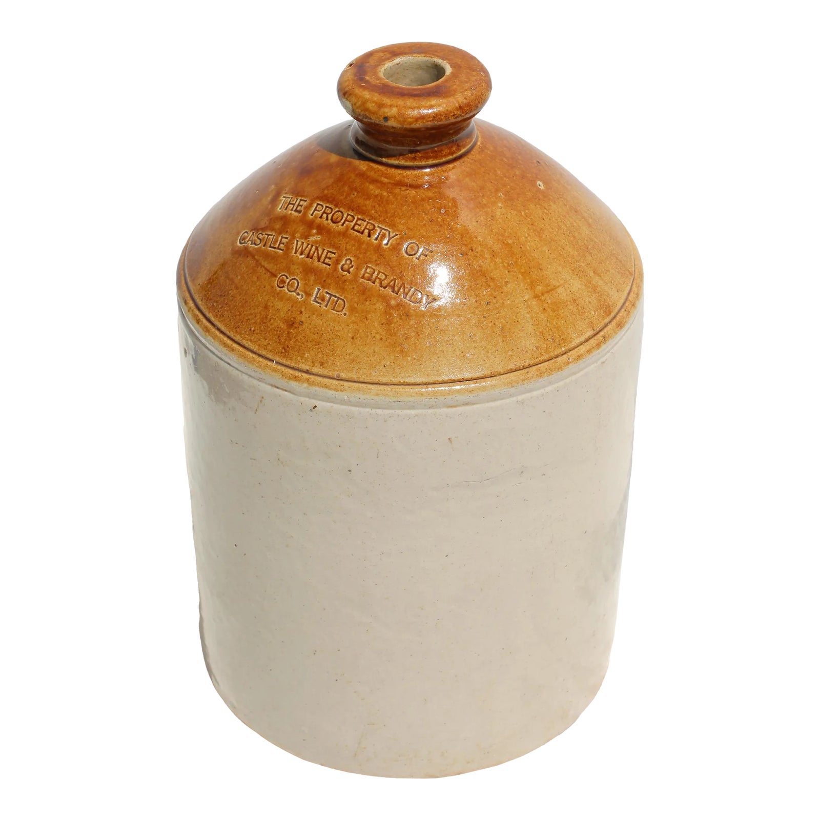 1930s South African One Gallon Stoneware Ginger Beer Jar, the Property ...