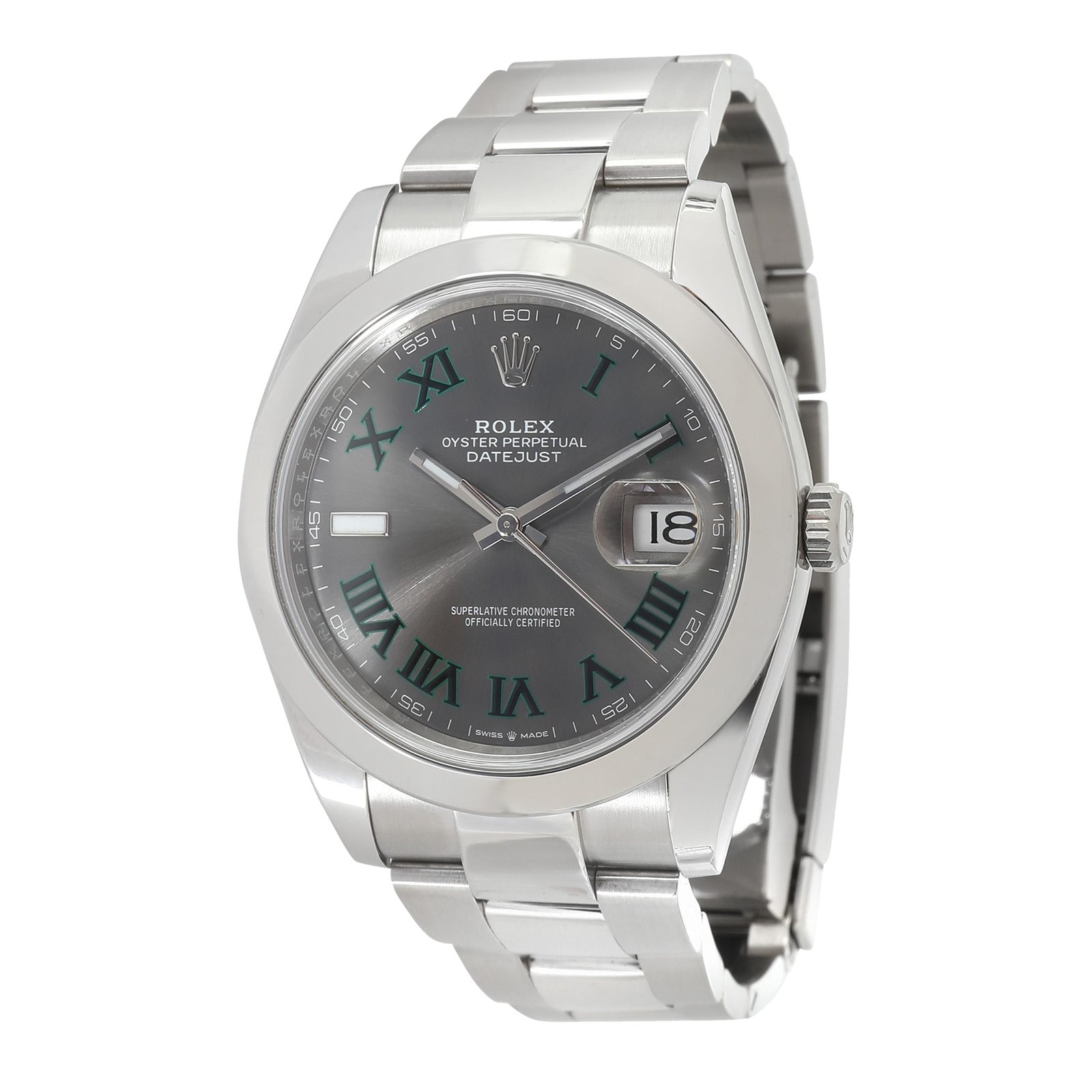Rolex Datejust 41 126300 Men'S Watch In Stainless Steel | Chairish