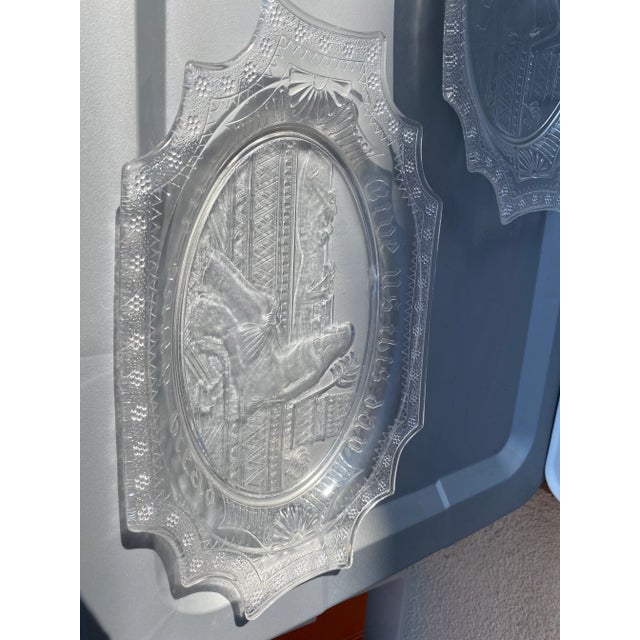 19th Century "Egyptian" Early American Pattern Glass- 21 Pieces | Chairish