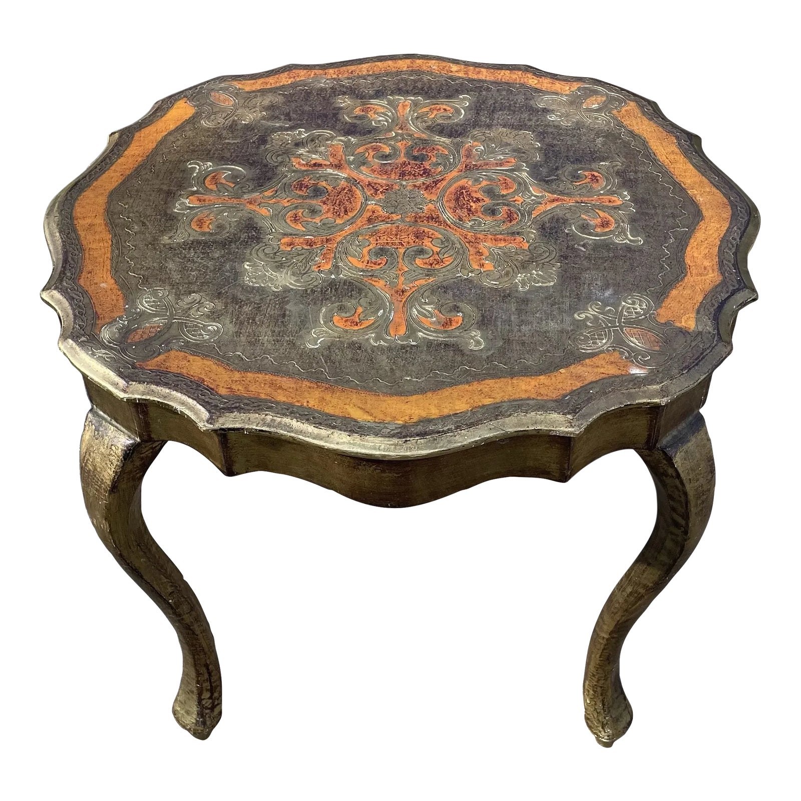 Vintage Italian Florentine Coffee Table | Chairish