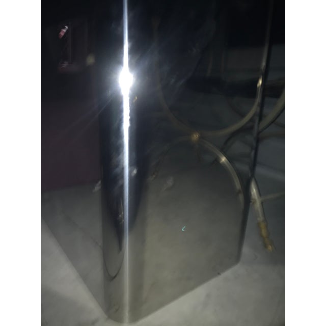 1980s Modern Brueton Rectangular Marble "Anello" Table | Chairish