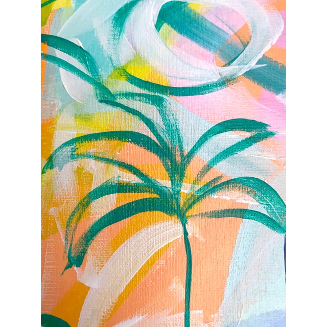 “Palms #11” Abstract Painting by Christina Longoria | Chairish