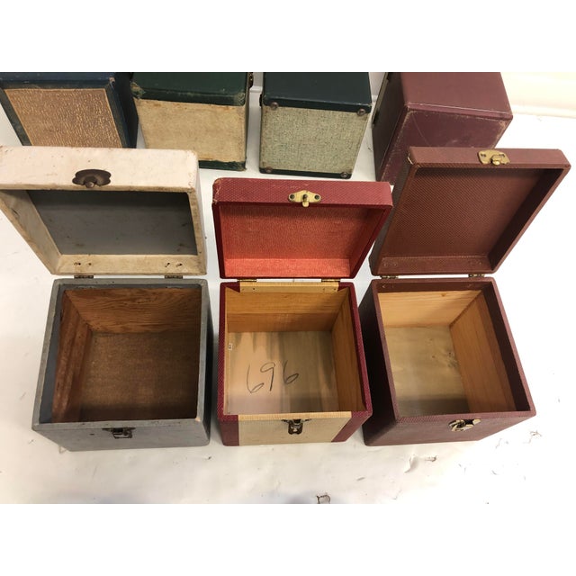 Vintage 45 Record Storage Boxes - Lot of 7 Cases | Chairish