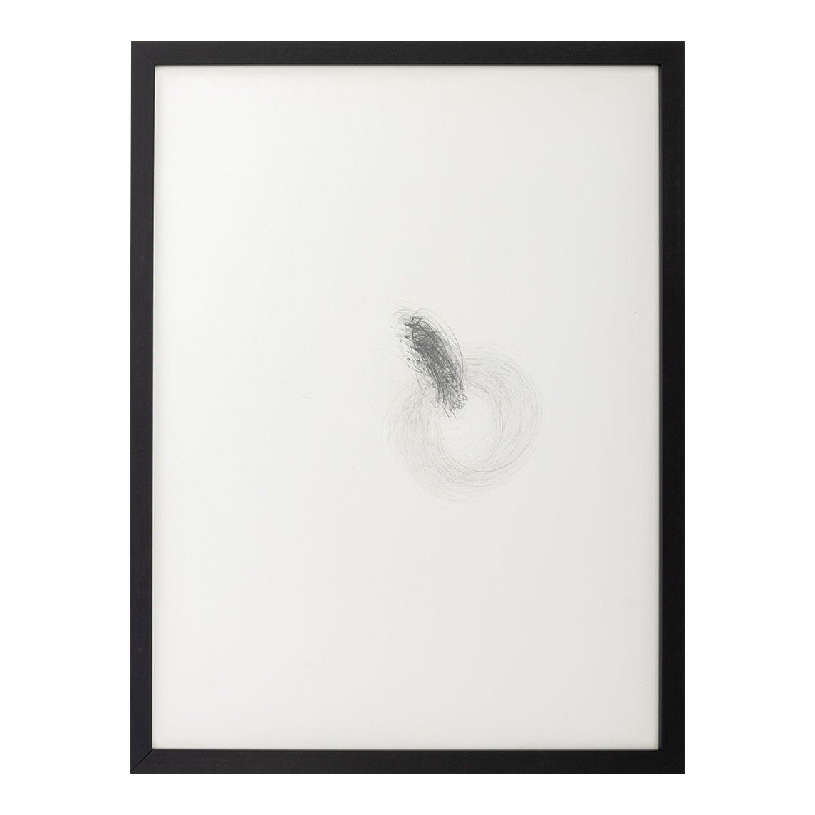 Alan Saret "Entered O Cast-In" Graphite, 1983 | Chairish