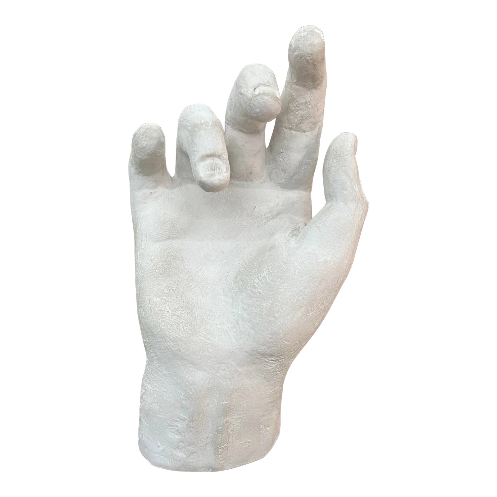 Late 20th Century Large French Neoclassical Style Plaster Hand ...