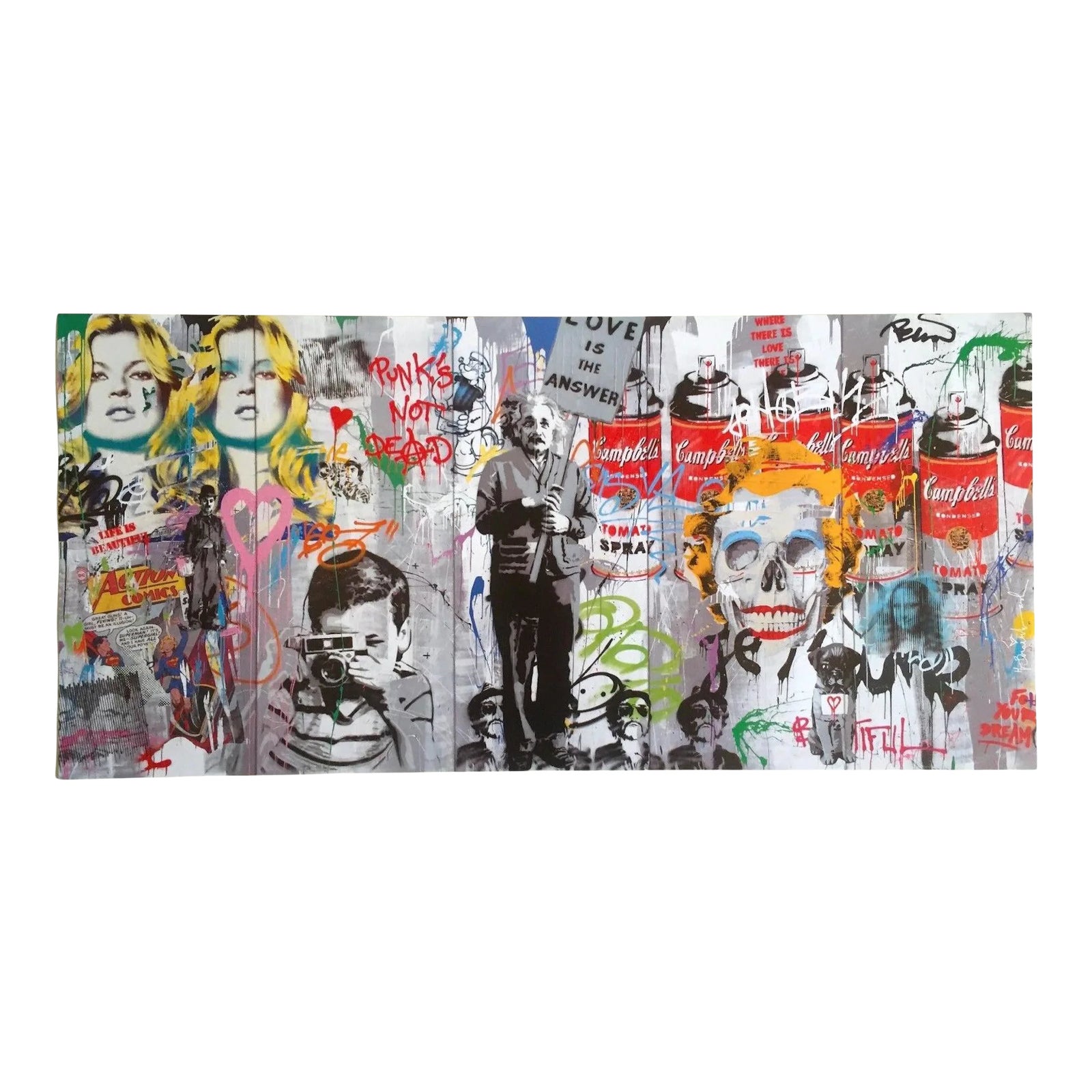 Mr. Brainwash " Love Is the Answer " Authentic Lithograph Print Pop Art ...
