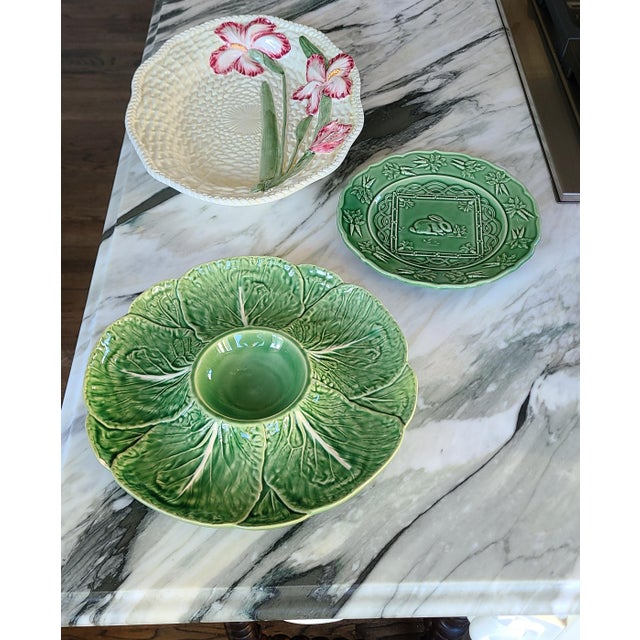 Bordallo Pinheiro Rabbit Salad Plate | Chairish