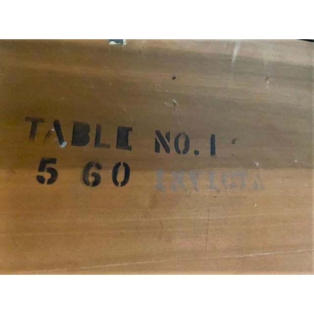 Romweber Invicta Burlwood 84" Oval Dining Table - Mid Century Modern ...