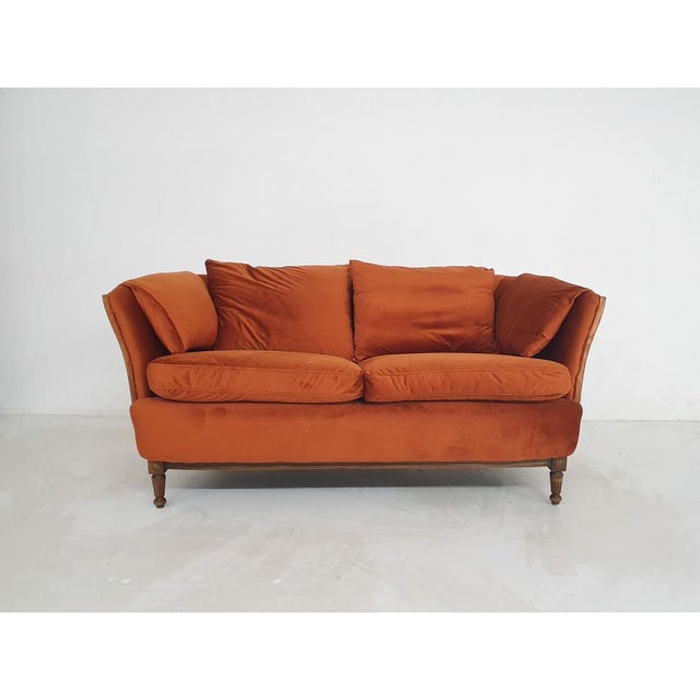 Art Deco 2-Seater Sofa, Netherlands, 1940s | Chairish