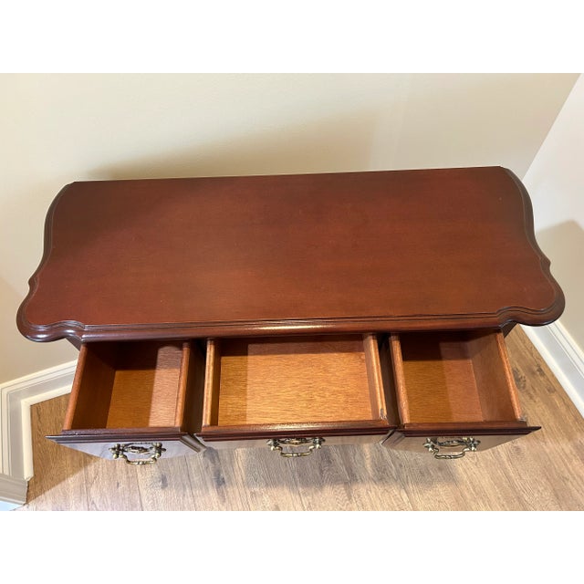 1990s Foyer Table and Mirror - Set of 2 | Chairish