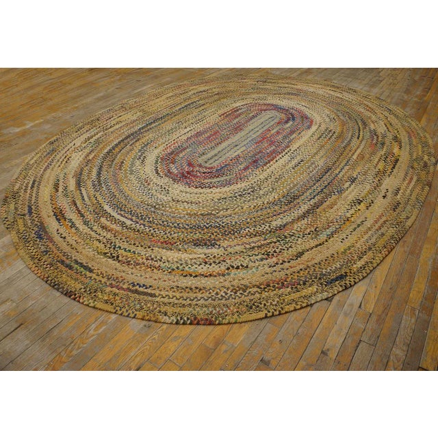 1930s American Braided Rug | Chairish