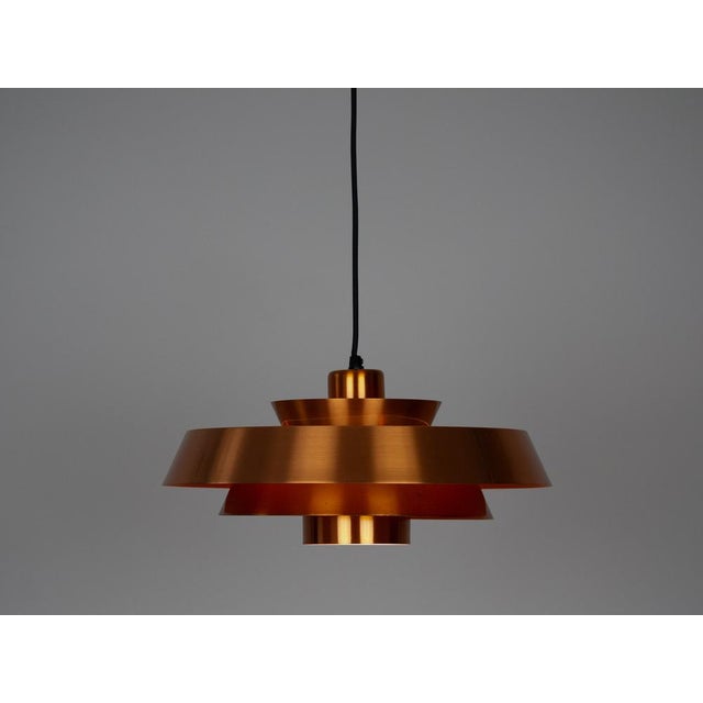 Vintage Danish Nova Pendant Lamp by Jo Hammerborg for Fog & Mørup, 1963 ...