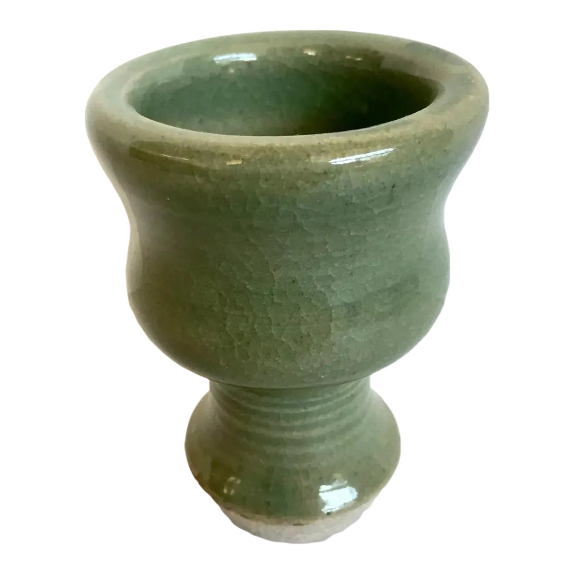 1970s Mid Century Modern Ceramic Weed Pot | Chairish