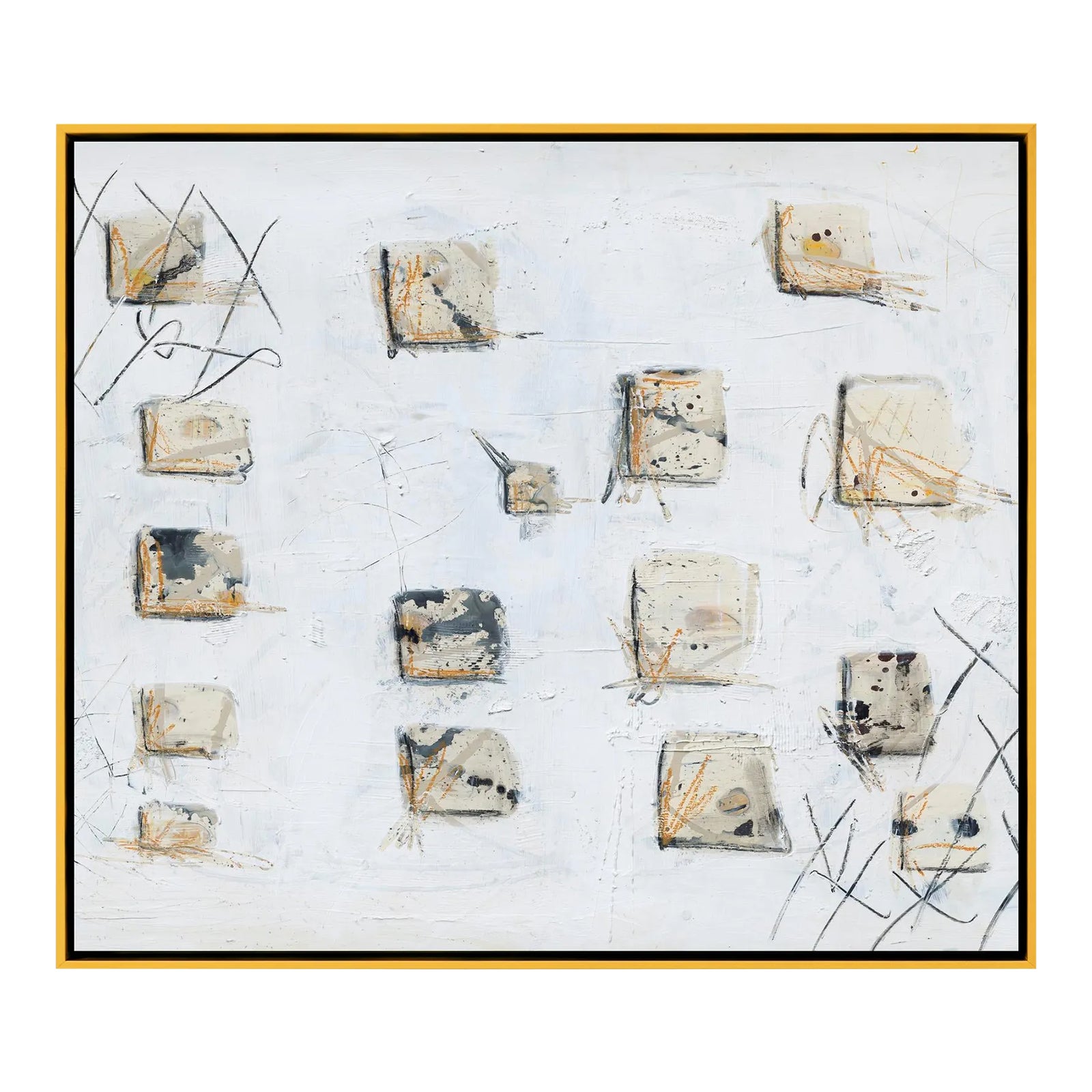 On The Rocks by Jamie Beckwith, Art Print in Gold Frame, Large | Chairish