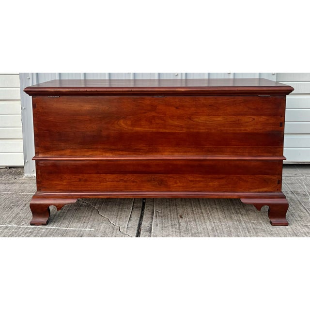 Late 20th Century Stickley Furniture Solid Cherry Chippendale Cedar ...