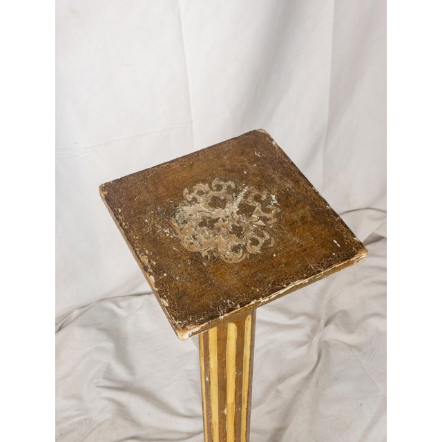 Gilted Italian Plant Stand | Chairish