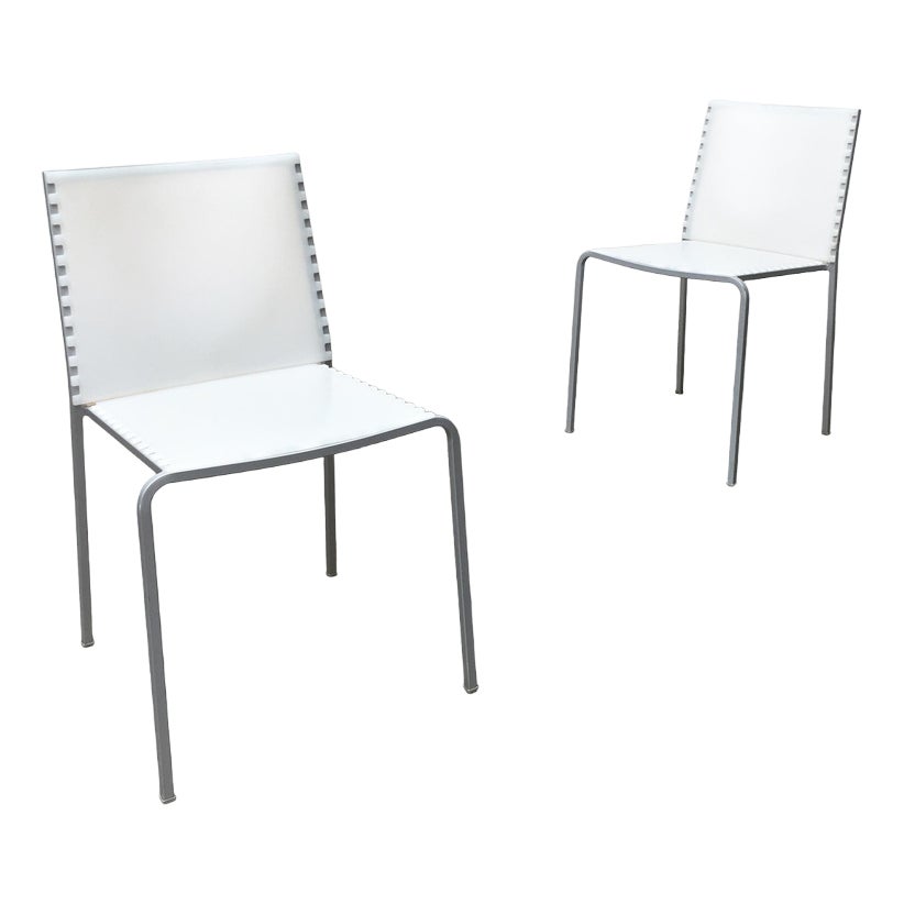 Postmodern Italian Model Zip Stacking Chair by Marco Maran for Desalto ...