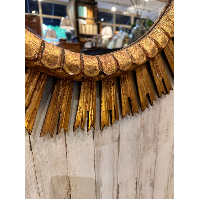 Vintage Sunburst Mirror | Chairish