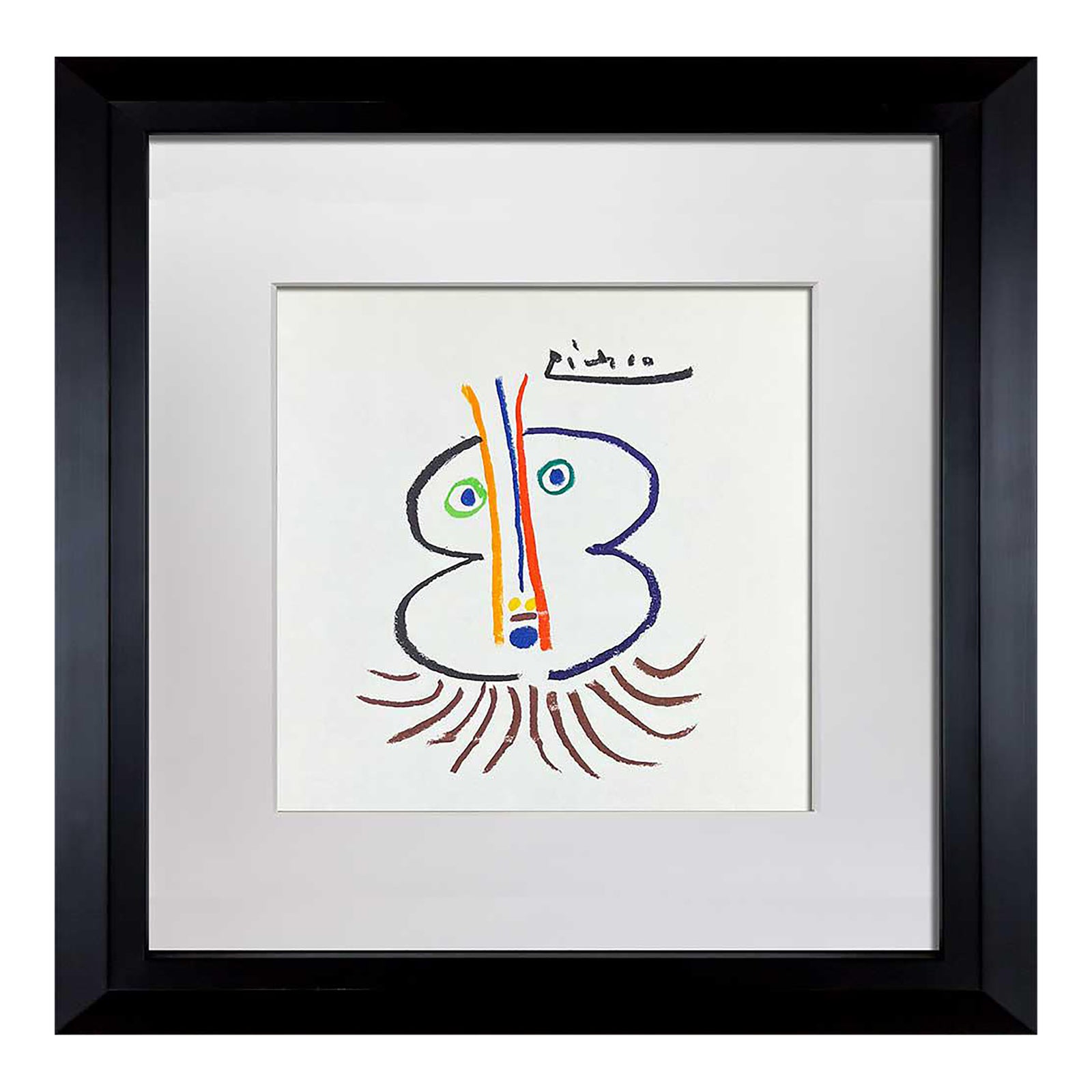 Pablo Picasso Lithograph "El Noble Anciano" Ltd. Ed. Signed W/Cat. Ref ...