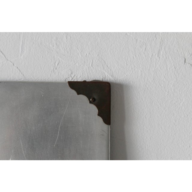 Alex Kovacs Large Metal Chess Board Wall Sculpture Signed Mid 20th ...