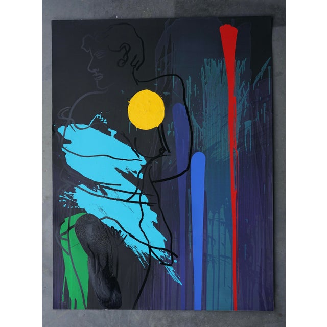 Bruce McLean, Untitled, 1990s, Ink & Paint & Paper | Chairish