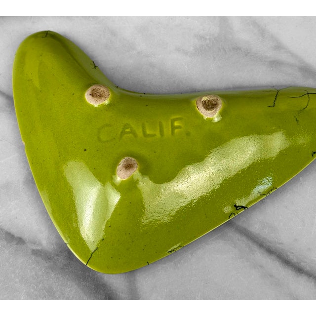 Mid-Century California Pottery Boomerang & Kidney Sculptural Catchall ...