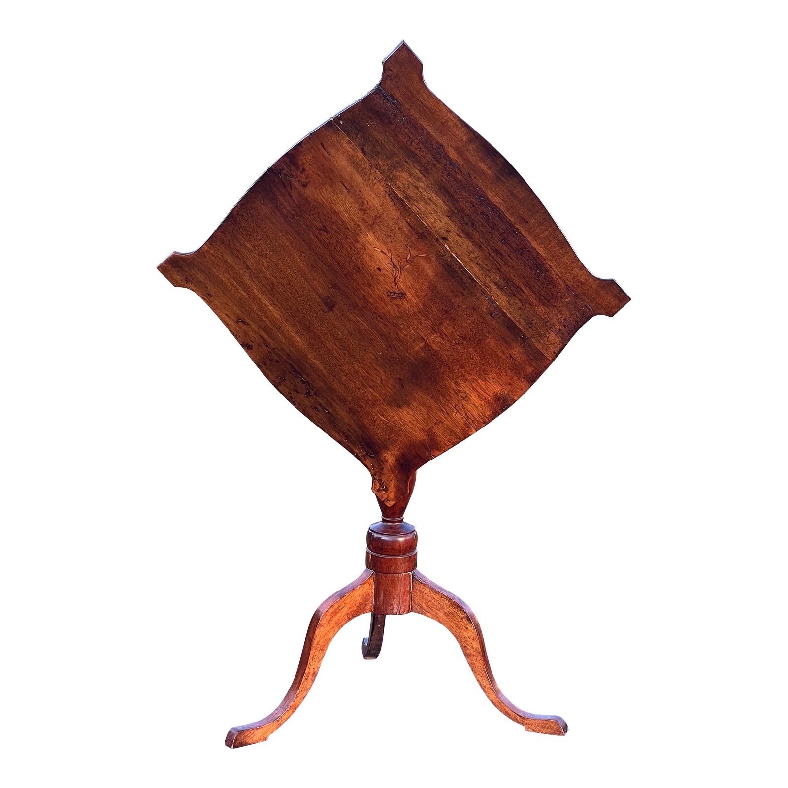 Antique Early Federal Nantucket Candle Stand After Herman Ellis C ...