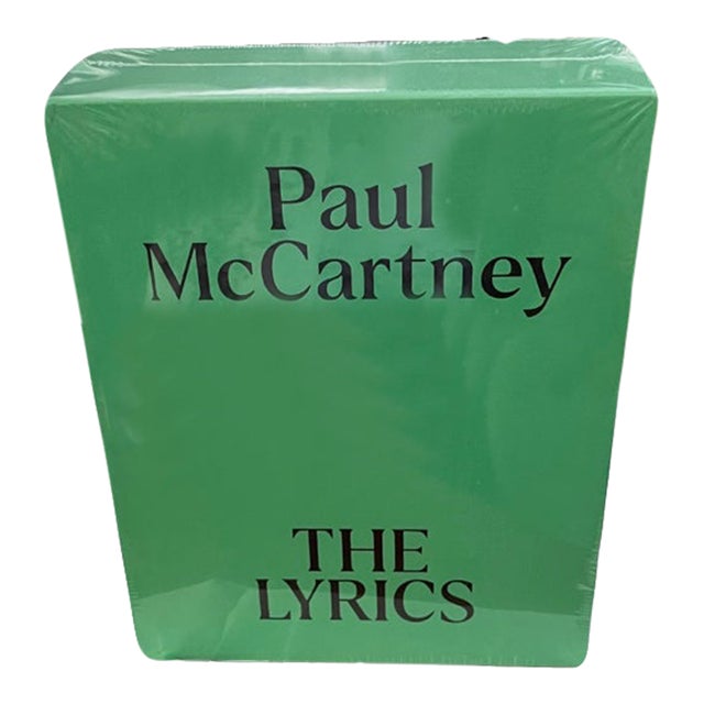 Paul McCartney The Lyrics Book | Chairish