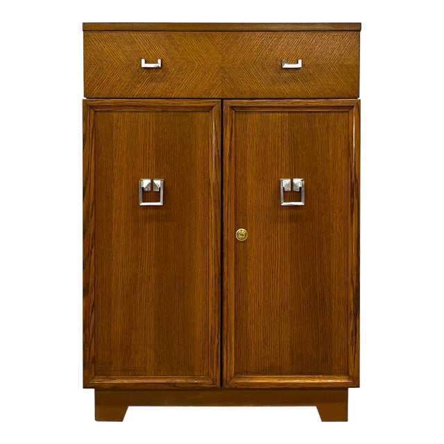 Mid Century Modern Dry Bar | Chairish