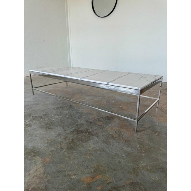 Mitchell Gold Bob Williams Vienna Marble Coffee Table | Chairish