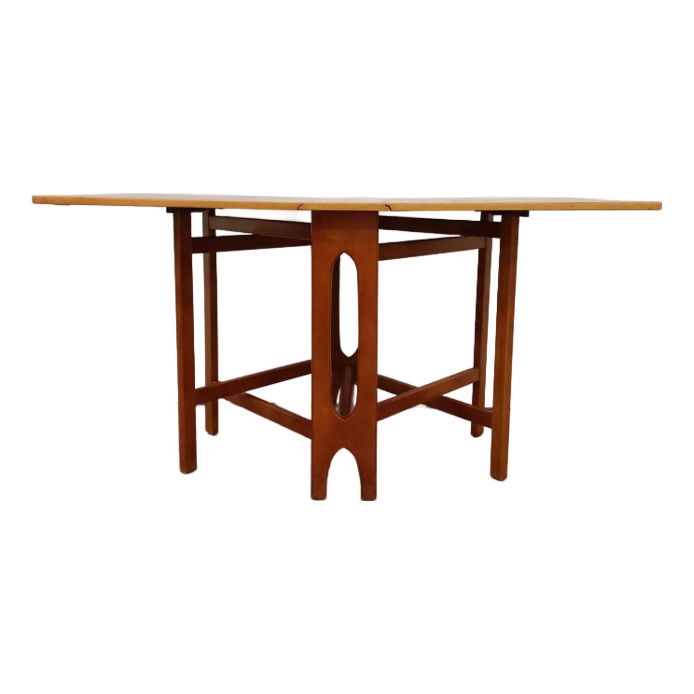 1960s Vintage Mid Century Modern Teak Gate Leg Dining Table by Jentique ...