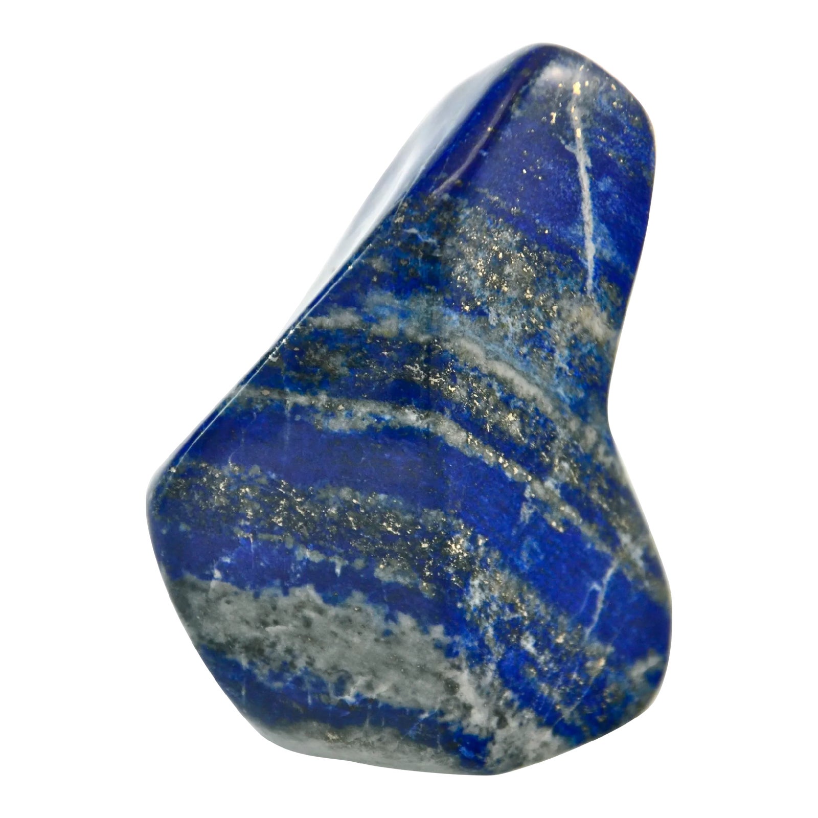 Carved Blue Lapis Stone | Chairish