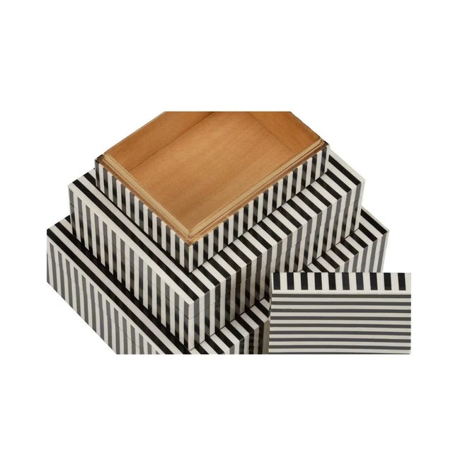 Baxter Boxes - Set of 3 | Chairish