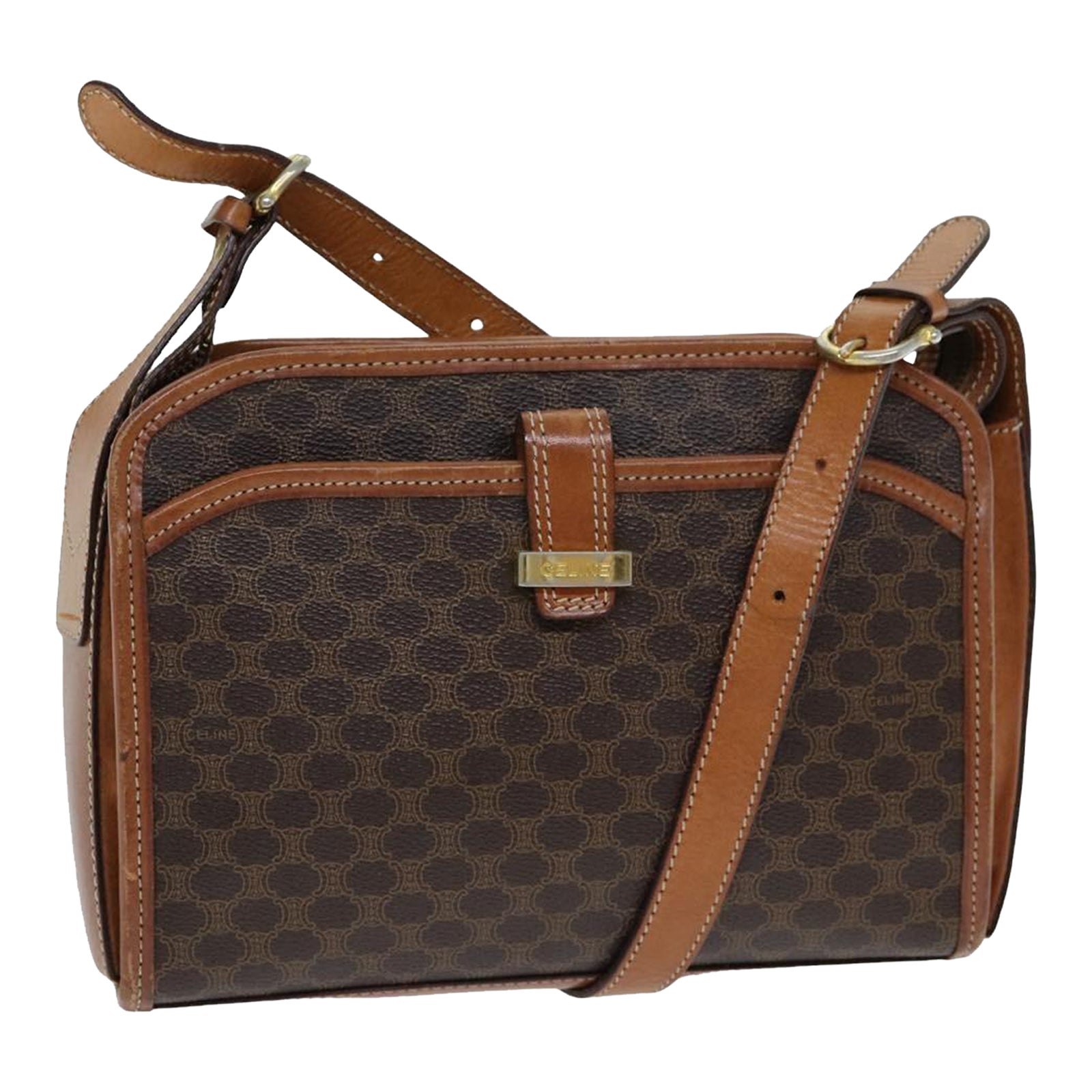 Celine Macadam Shoulder Bag | Chairish