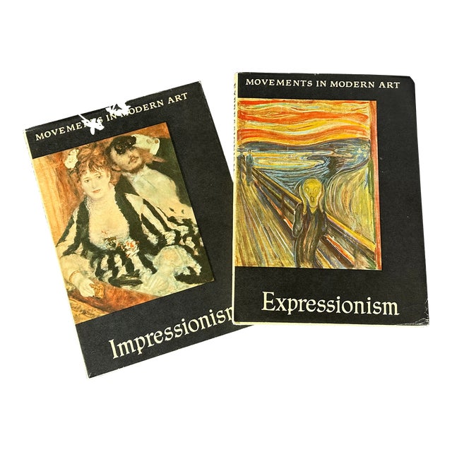 Vintage Expressionism & Impressionism Art Book Set | Chairish
