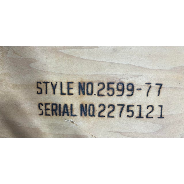 Mid Century Modern Lane Rolling Record Storage Bench. Circa 1970s ...