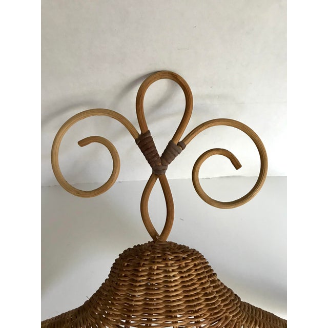 Rattan wicker envelope wall hanger vintage Home & Living Baskets etna ...
