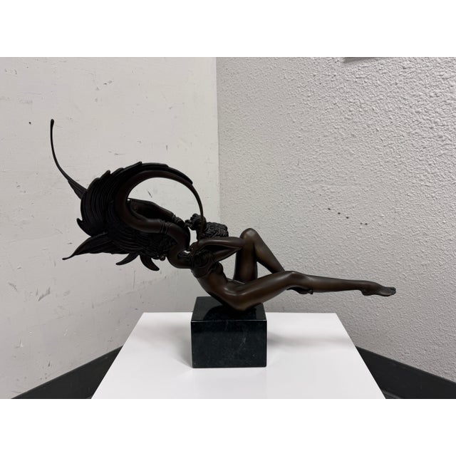 Michael Parkes' "Angel of Dawn" Limited Edition Bronze Sculpture, 2009 ...