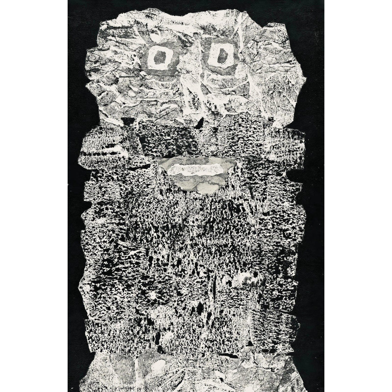 Dubuffet, Composition Barbe (Webel 775-779), La Fleur de Barbe (after) 1960 | Chairish