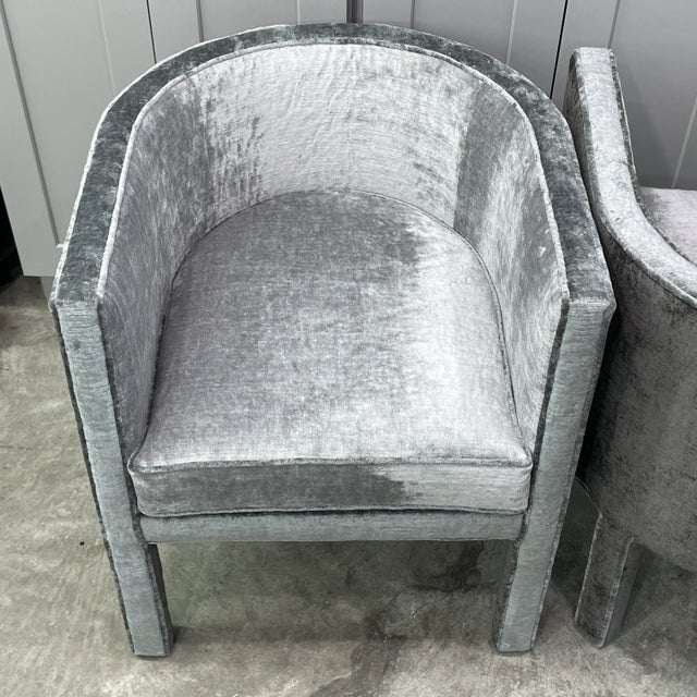 1960s French Tub Chairs by Hubert Nicolas - a Pair | Chairish