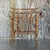 Vintage Coastal Tortoise Shell Finish Bamboo Magazine Rack | Chairish